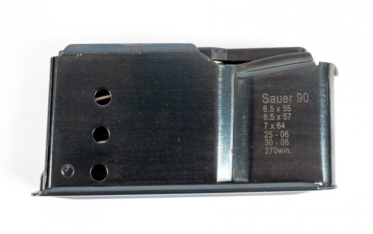 SAUER 90 MAGASIN MEDIUM 3 SKUD - Riffel Tilbehør - Gamefair ApS