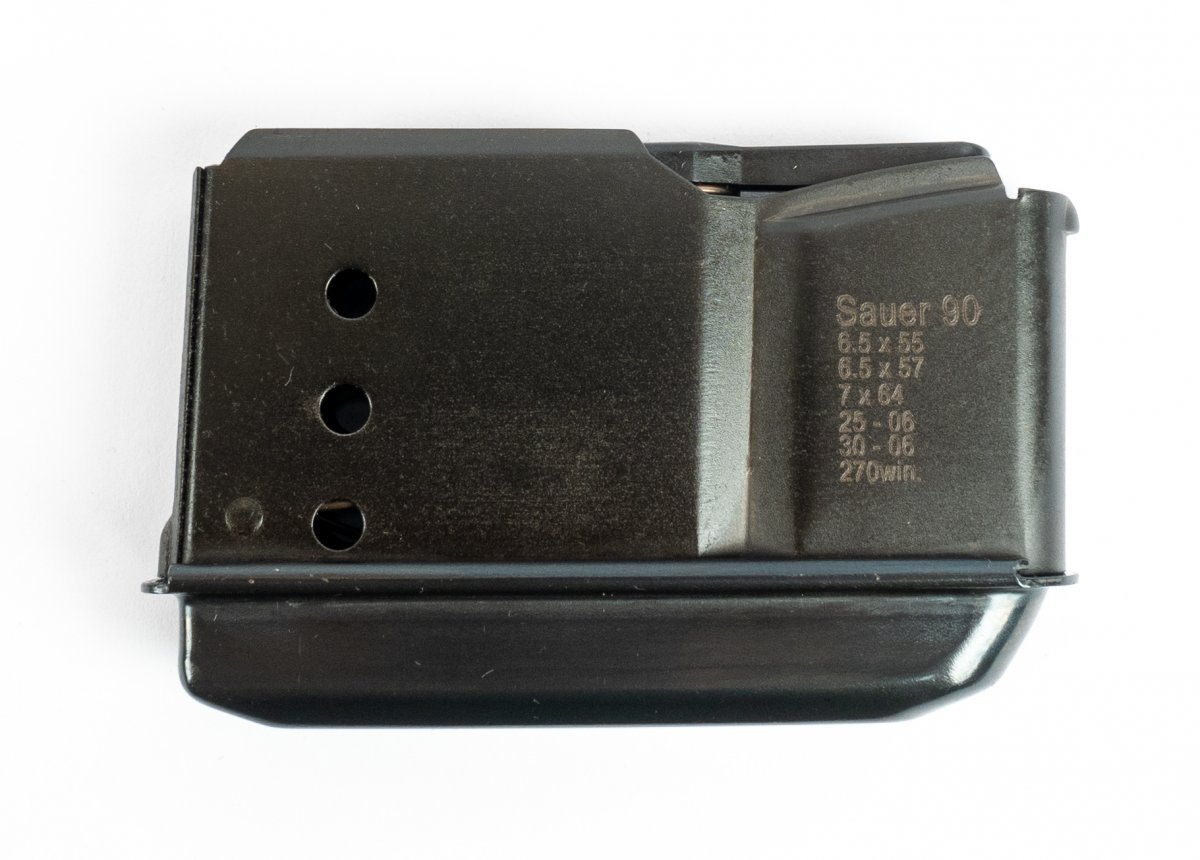 SAUER 90 MAGASIN MEDIUM 4 SKUD - Riffel Tilbehør - Gamefair ApS